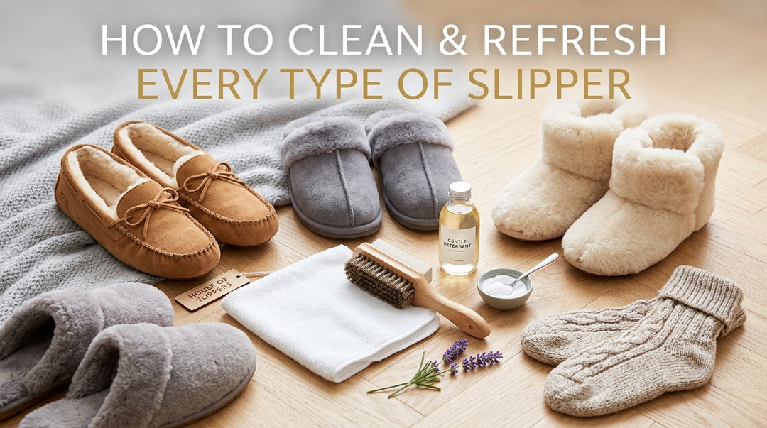 How to Wash Slippers: Care Guide for Every Type | House of Slippers