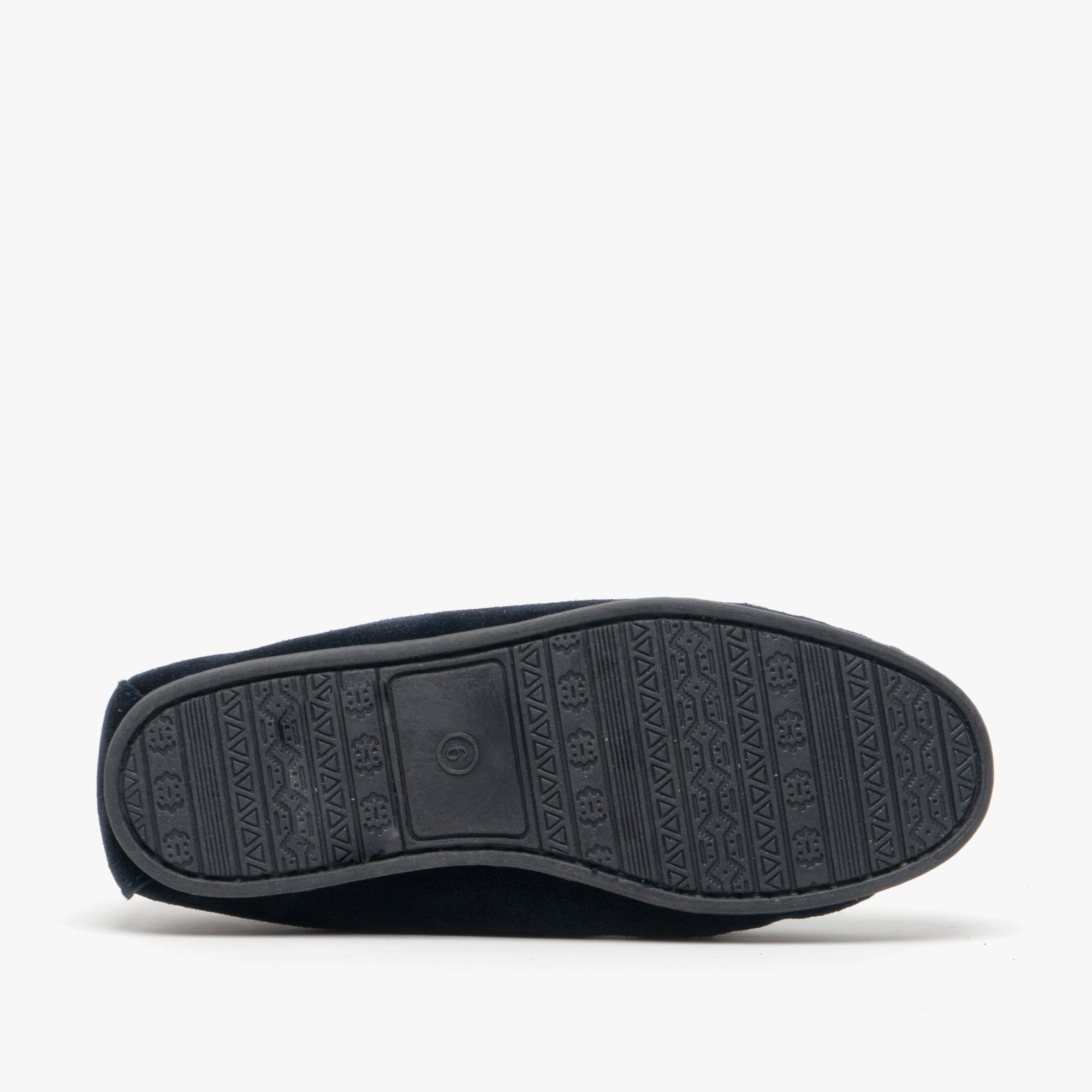 Mokkers LILY Womens Moccasin Slippers Navy | House Of Slippers