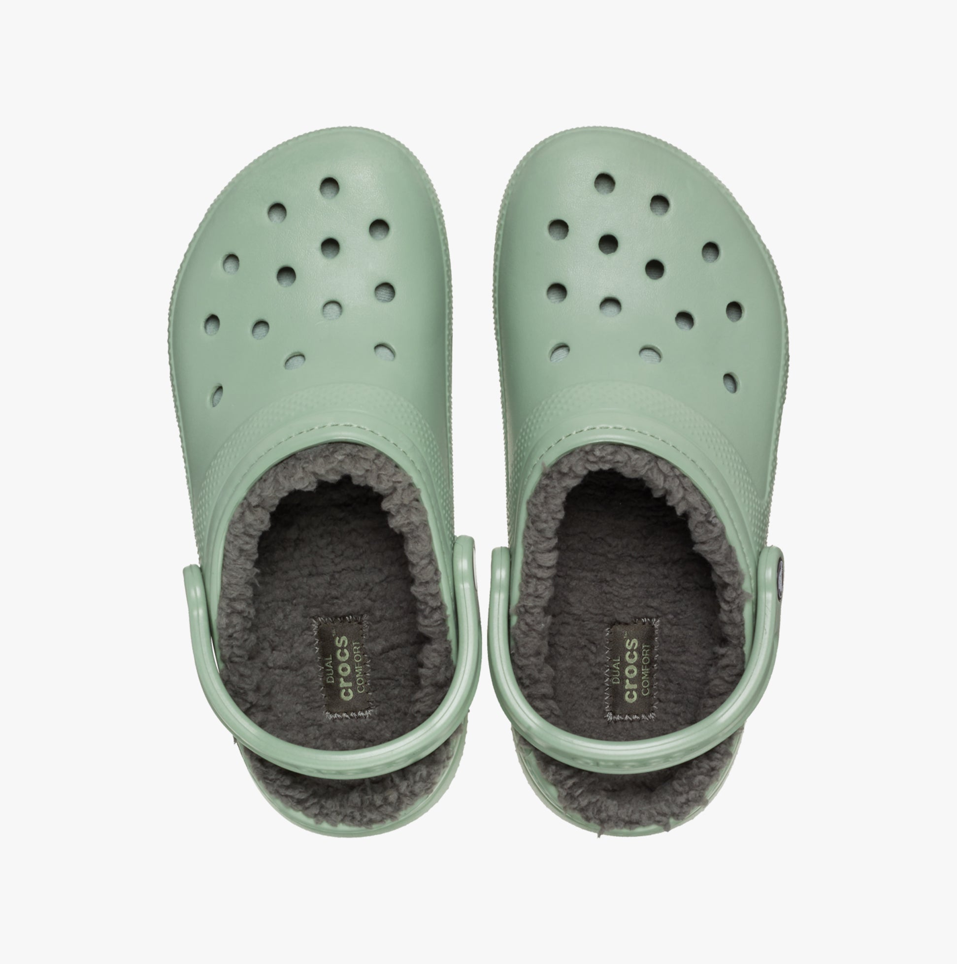 Crocs 203591-3WP CLASSIC LINED Unisex Clogs Moss/Multi | House Of Slippers